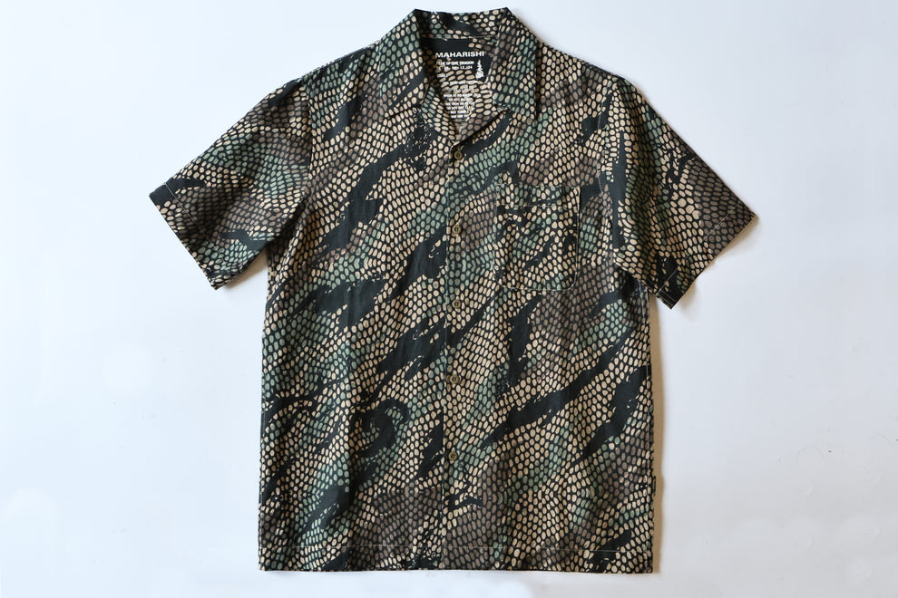 MAHARISHI 5071 CAMO HEMP SUMMER SHIRT WOODLAND – CondorStore